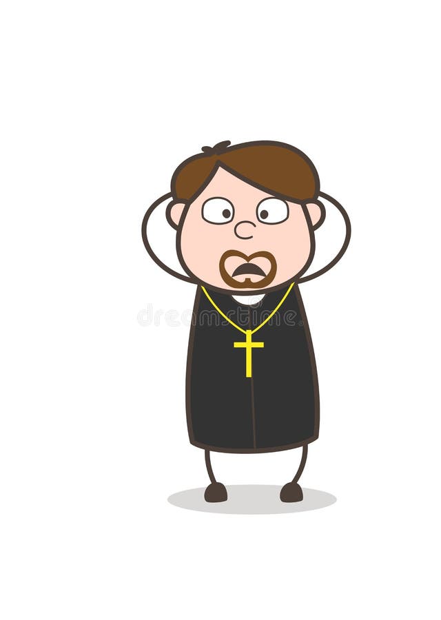 Surprised Priest Stock Illustrations – 119 Surprised Priest Stock ...