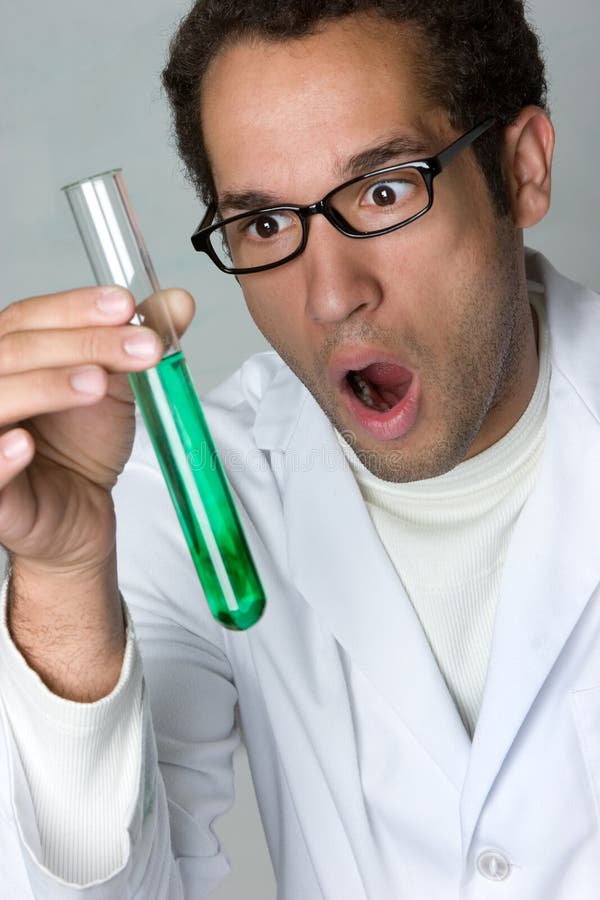 Surprised Scientist stock image. Image of shocked, science - 9094609
