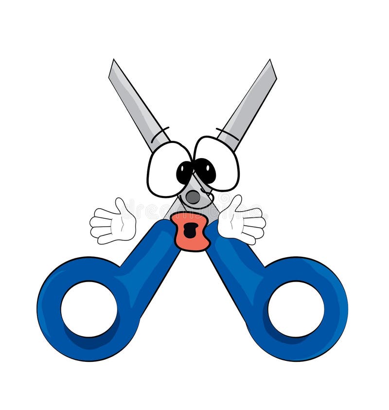Scissors Cartoon Stock Illustrations – 16,567 Scissors Cartoon Stock ...