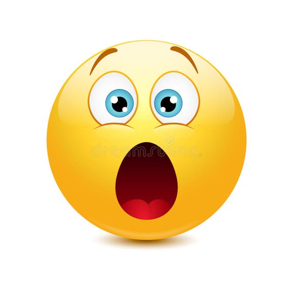 Smiley Emoticon Surprised Stock Illustrations – 3,677 Smiley Emoticon ...