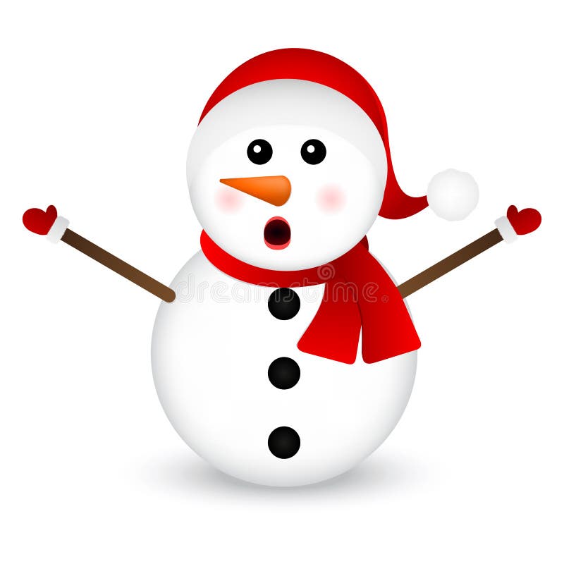 Surprised Snowman Stock Illustrations – 212 Surprised Snowman Stock ...