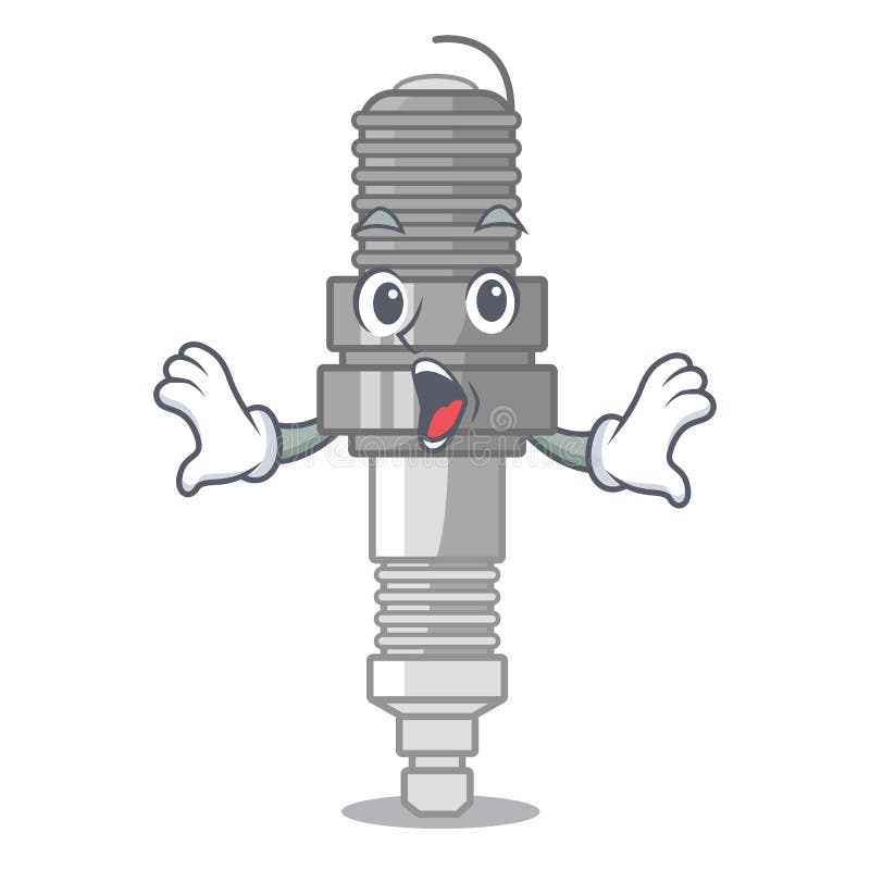 Spark Plug Mascot Cartoon Stock Illustrations – 105 Spark Plug Mascot ...