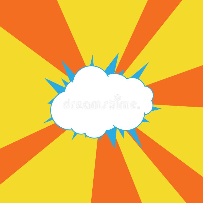 Surprised Speech Bubble. Vector Illustration Decorative Design Stock ...