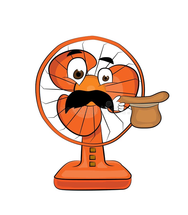 Cool Table Fan Cartoon Stock Illustrations – 274 Cool Table Fan Cartoon ...