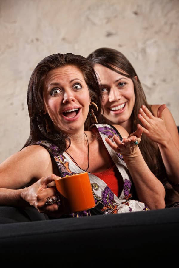 Surprised Women Laughing stock photo. Image of caucasian - 27022766