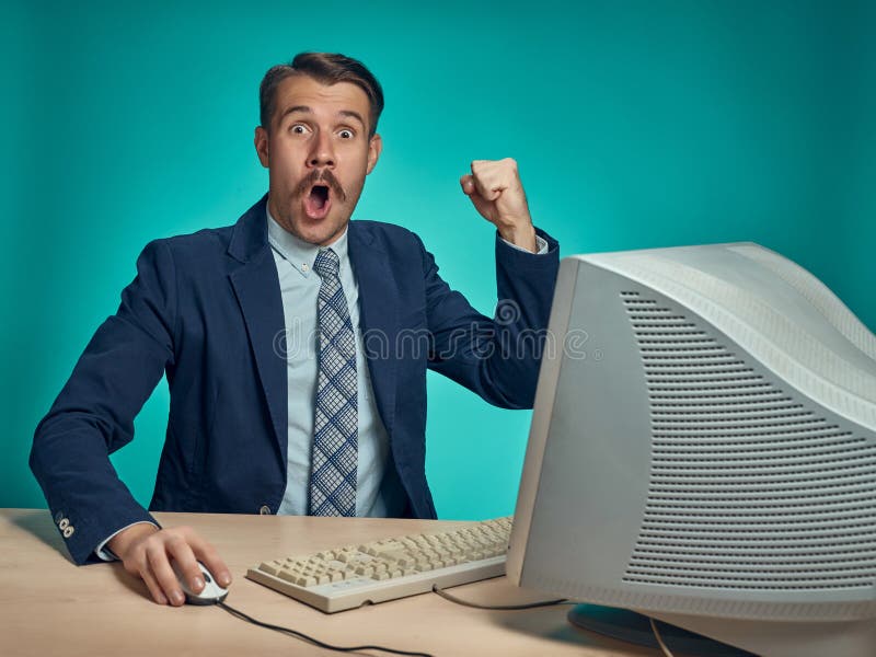 9,065 Surprised People Computer Stock Photos - Free & Royalty-Free ...