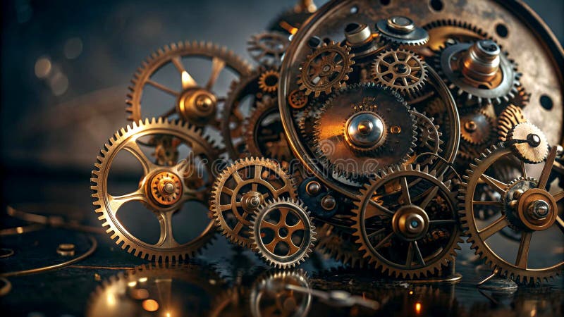 Surreal Abstract Art: Exploring Time, Mechanics, and Whimsy Neural ...