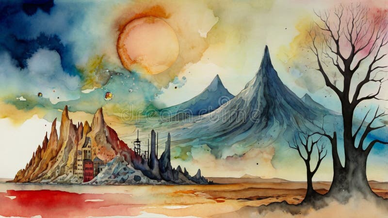 Surreal and Abstract Mixed-media Artwork, Combining Collage, Paint, and ...