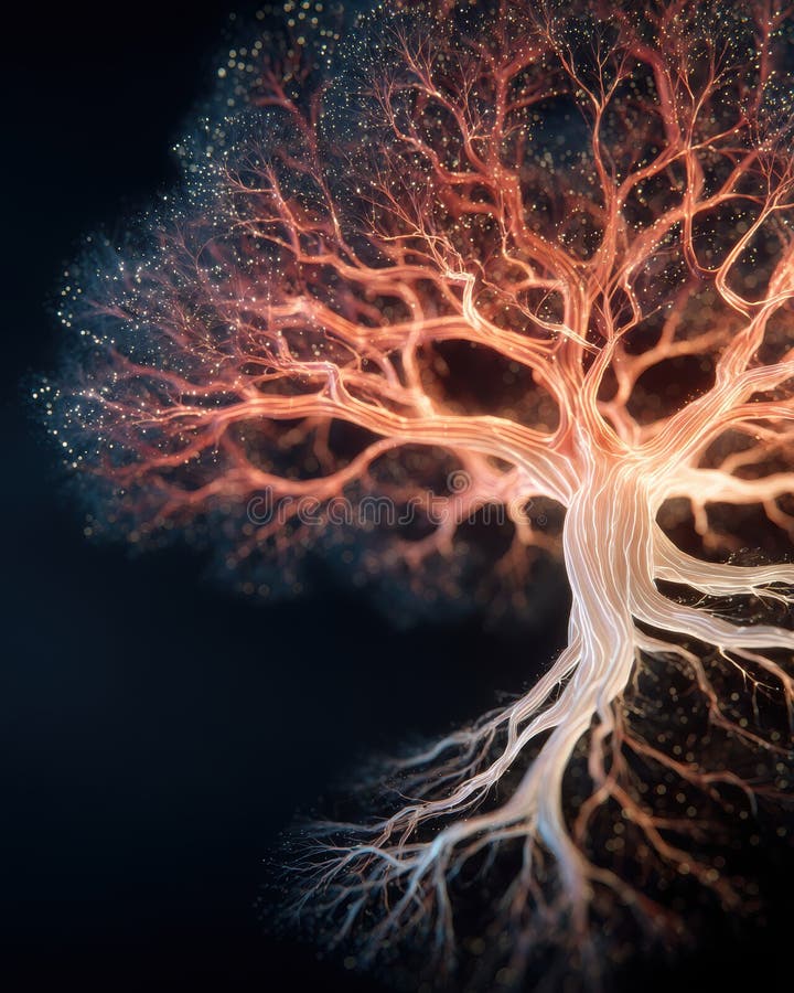 Surreal AI Visualization of Futuristic Architecture and Nature Fusion ...