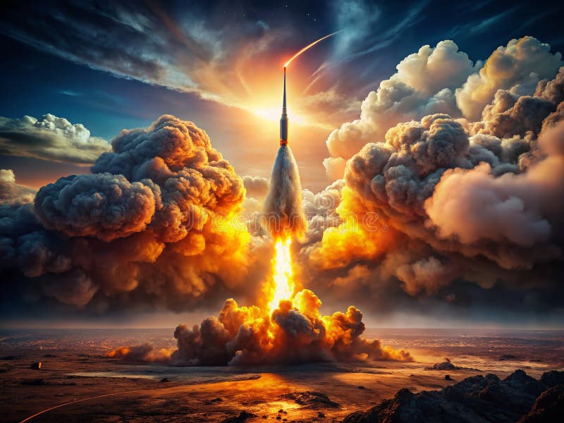 A Surreal and Apocalyptic Vision of Nuclear Missile Launch Exploring ...
