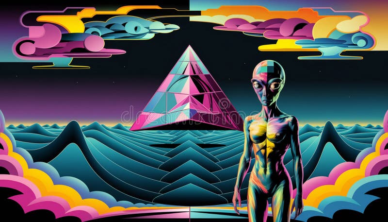 Surreal Art Infinite Miracles and Universal Truths Conceptual Image ...