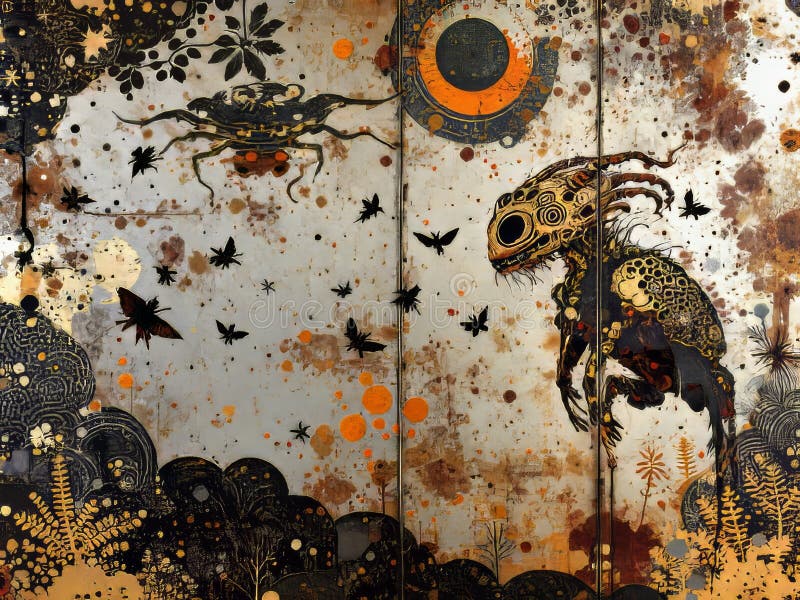 A Fantastical Creature, Intricate Insects, and Celestial Elements are ...