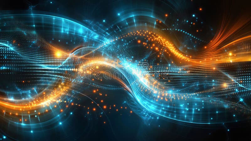 A Surreal, Blurred Motion Set Against a Dramatic Sky. an Abstract ...