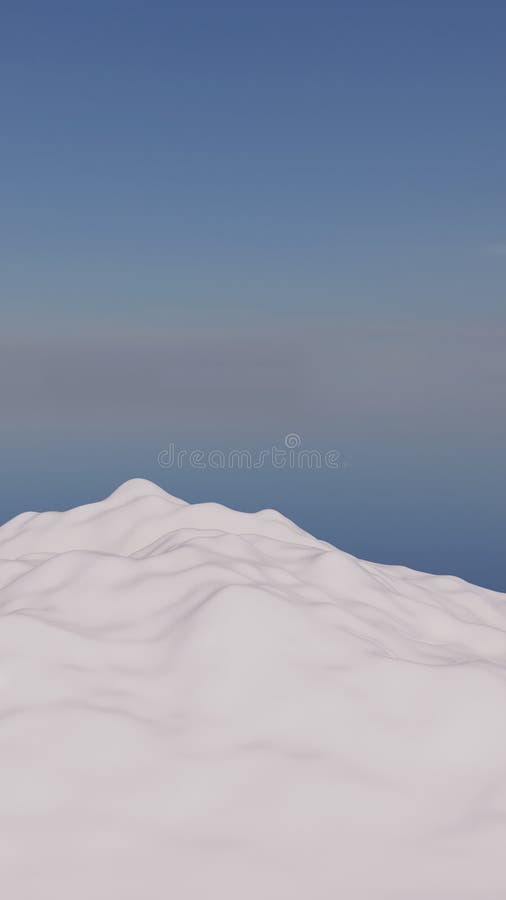 Surreal Cartoon Landscape, 3d Render Stock Illustration - Illustration ...