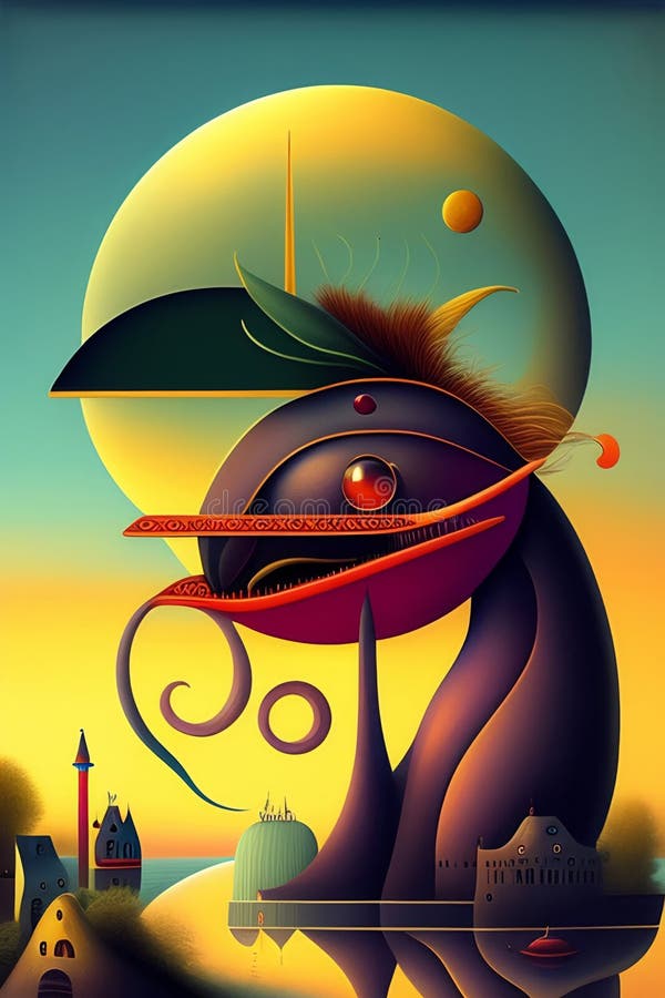 Surreal Characters. Psychedelic, Anthropomorphic Monster, Surreal ...