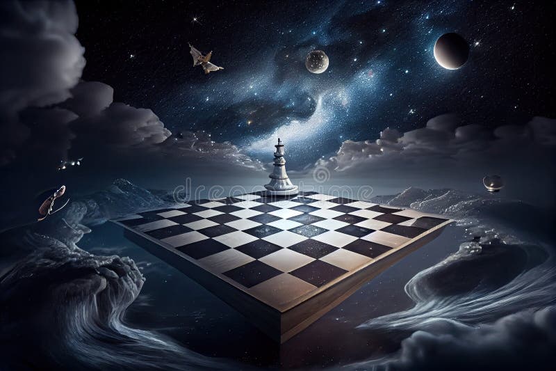 Floating Chess Board Stock Illustrations – 174 Floating Chess Board ...