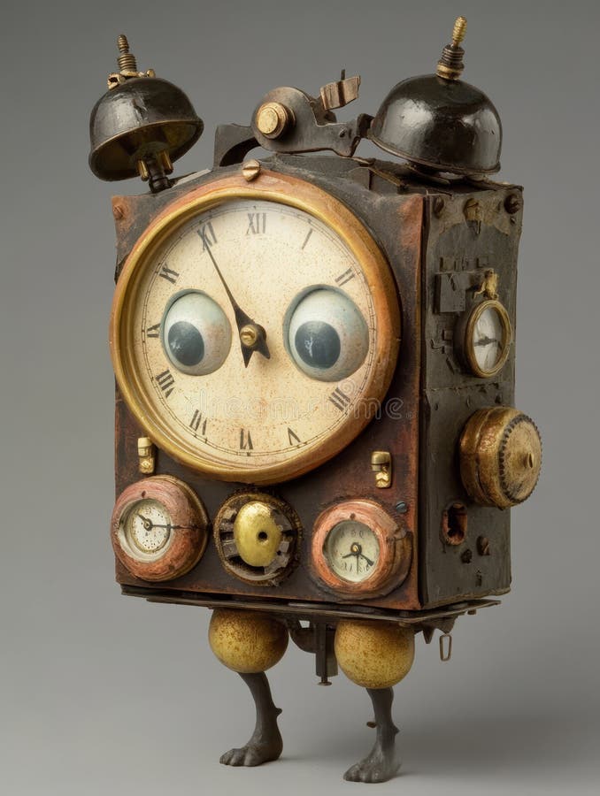 Fantasy clockwork stock illustration. Illustration of antique - 371971558