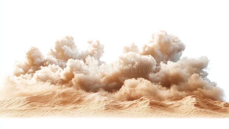 Surreal Cloud and Sand Texture Double Exposure for Design and Print ...