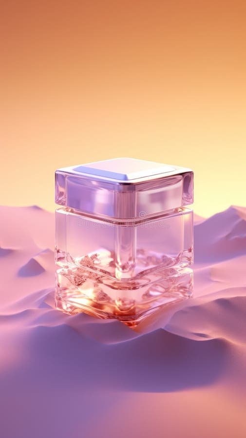 Surreal Compact Powder Packaging AI Generated Stock Illustration ...