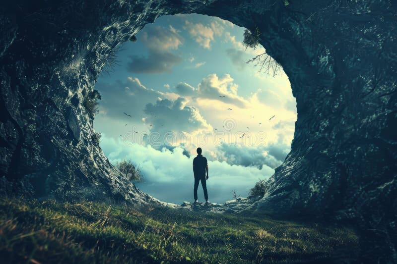 A Surreal Conceptual Image of Inner Self-discovery and Life S Purpose ...