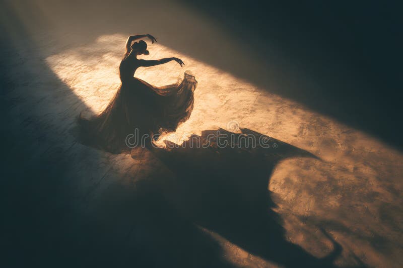 Surreal Dance Grace Ethereal Movement Stock Photos - Free & Royalty ...