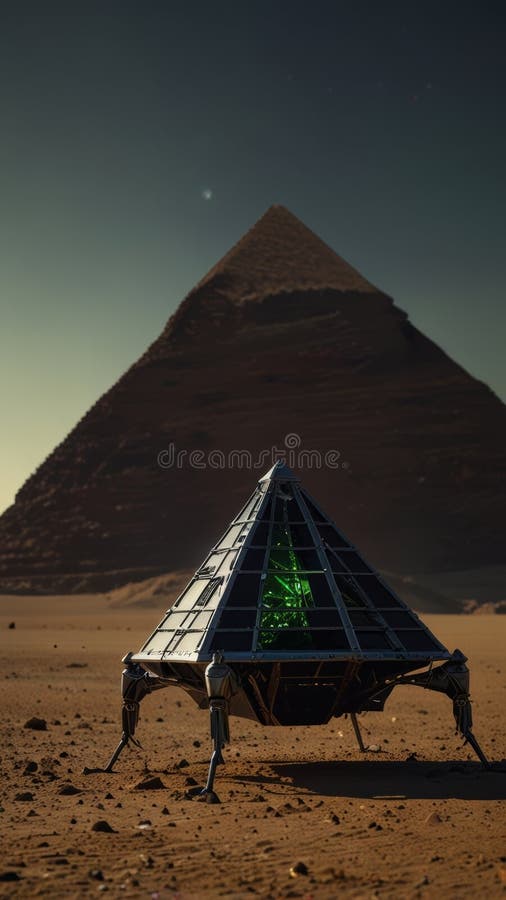 Encounter with the Insectoid Alien Civilizatio Stock Image - Image of ...