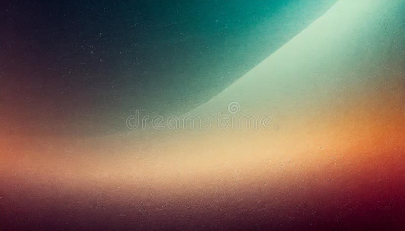 Surreal Desert Landscape with Gradient Sky and Prominent Mountain ...