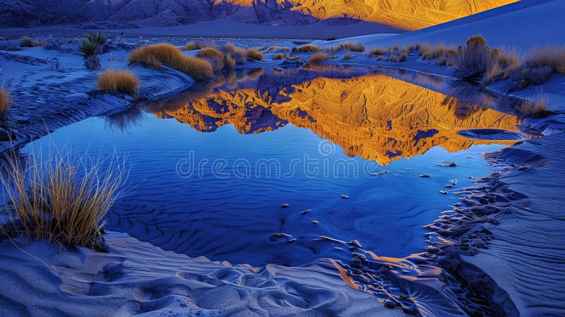 Surreal Desert Mirage Oasis in High Definition for a Mesmerizing and ...