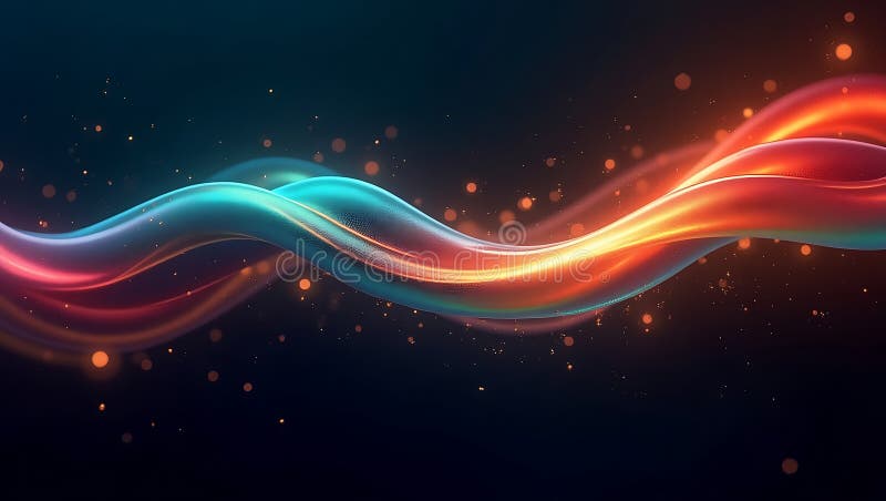 The Digital Pulse Wave: a Constant Rhythm of Light and Energy Stock ...