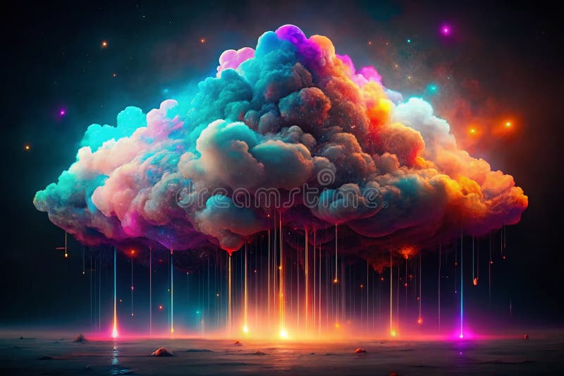 Surreal Digital Cloud Computing a Deep Dive into AI Generative Arts ...