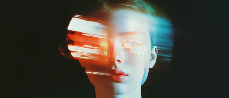 Surreal Double Exposure Artwork with Layered Textures and Dreamlike ...