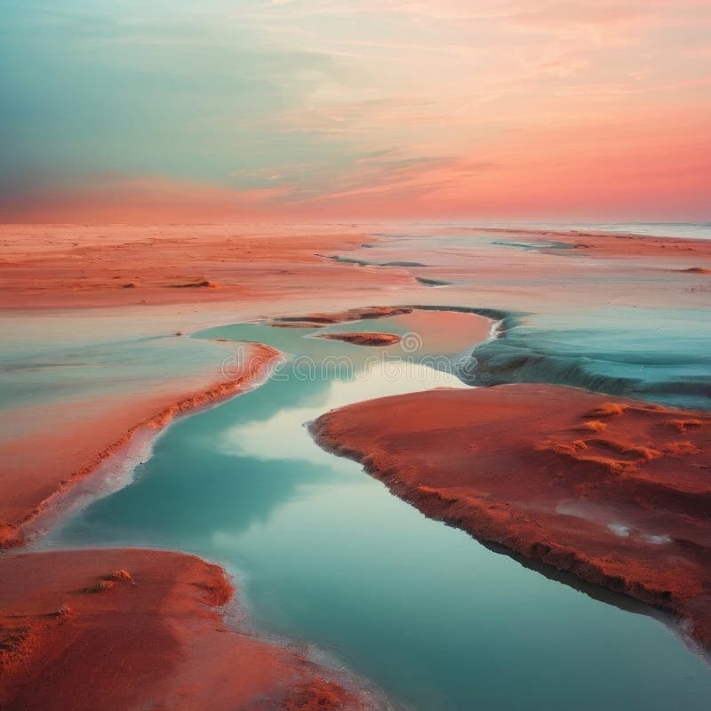 Surreal Dreamscape Where Reality Dissolves into Soft-Focus Abstract ...