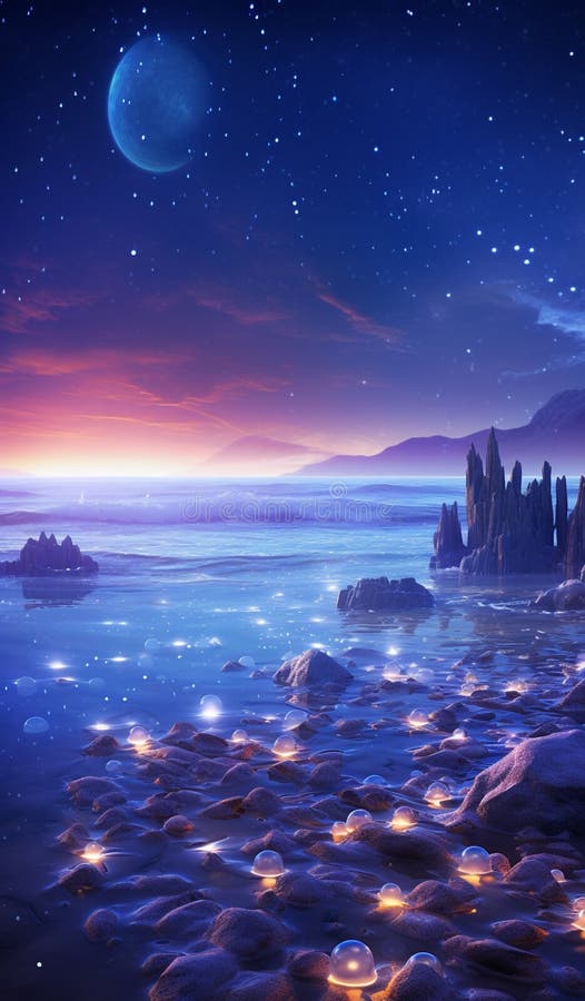 This is a Surreal and Exquisite CG Rendering. AI Generative Stock ...