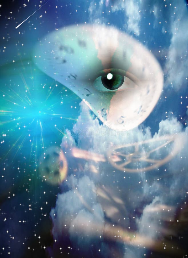 Surreal Eye stock illustration. Illustration of picture - 22003493