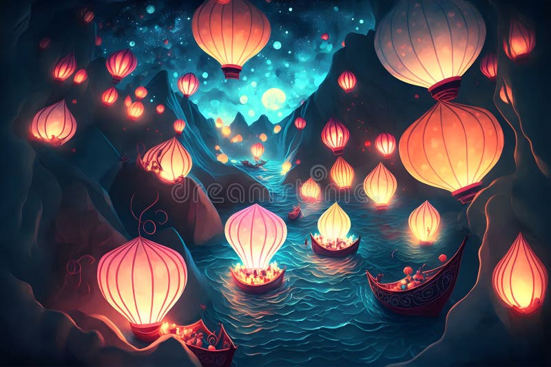 Surreal Night Island Dreamscape, Neural Network Generated Art Stock ... Surreal Night Island Dreamscape, Neural Network Generated Art Stock ...