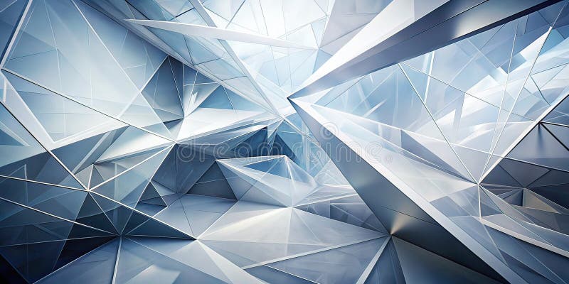 Surreal Geometric Abstraction a Digital Masterpiece Featuring ...