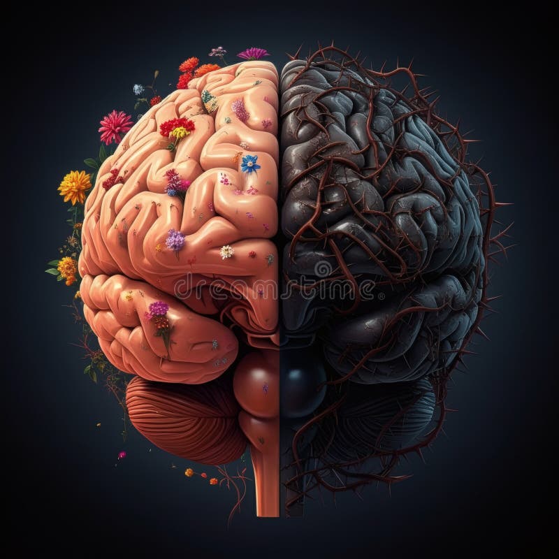 Compelling Brain Split Stock Illustrations – 7 Compelling Brain Split ...