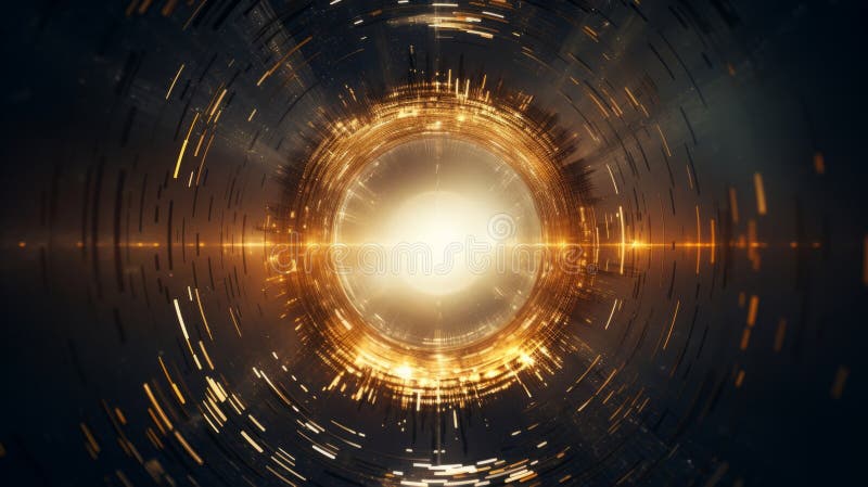 A Surreal Hyper Zoomed in Portal with Interstellar Beauty Stock ...