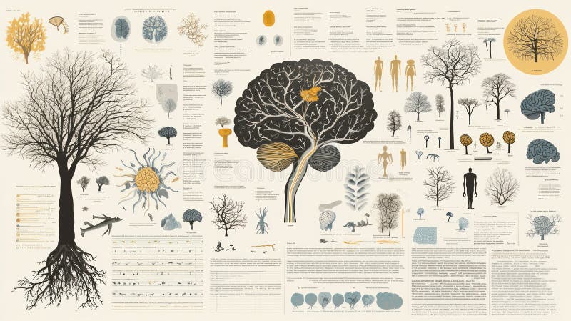 A Surreal Illustration Comparing the Human Brain To a Tree ...