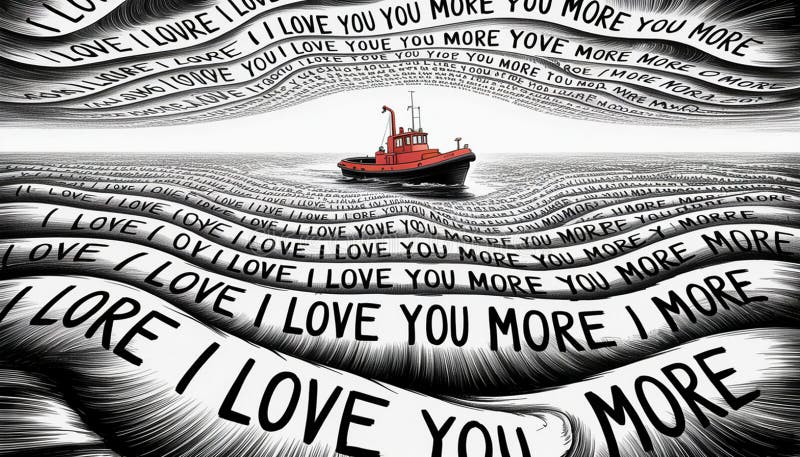 Red Boat Surreal Scene Stock Illustrations – 276 Red Boat Surreal Scene ...