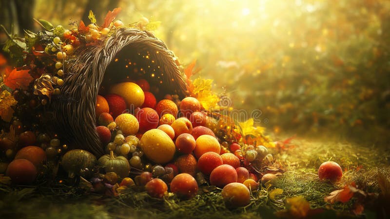 A Surreal Image of a Cornucopia Where the Fruits are Replaced with ...