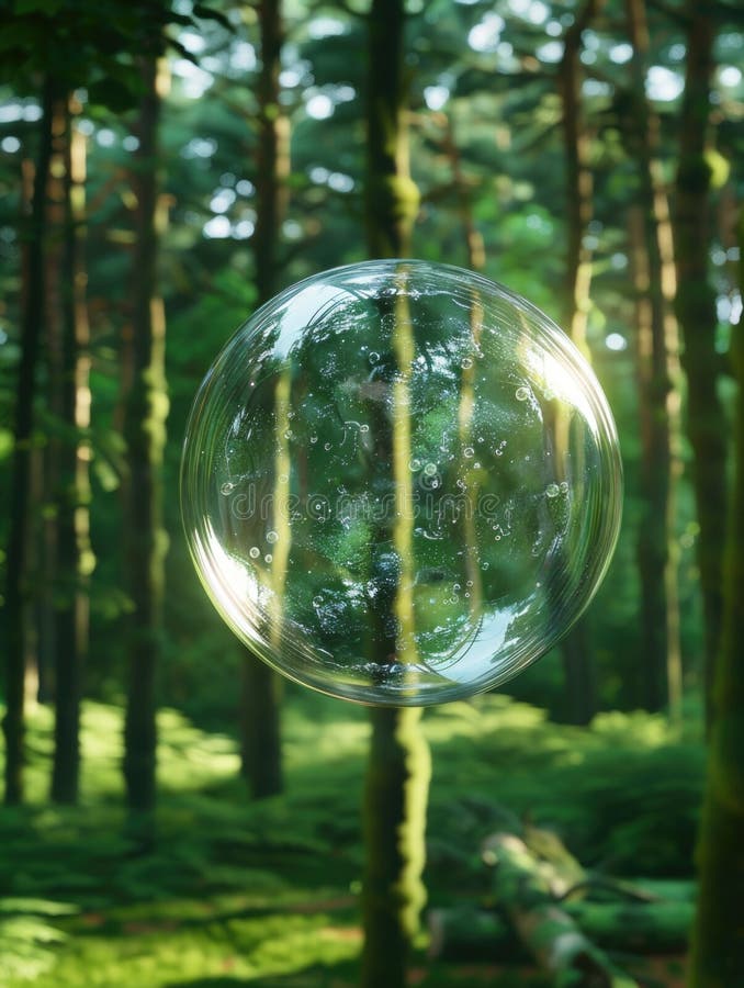 Surreal Forest Bubble Scene Stock Photos - Free & Royalty-Free Stock ...