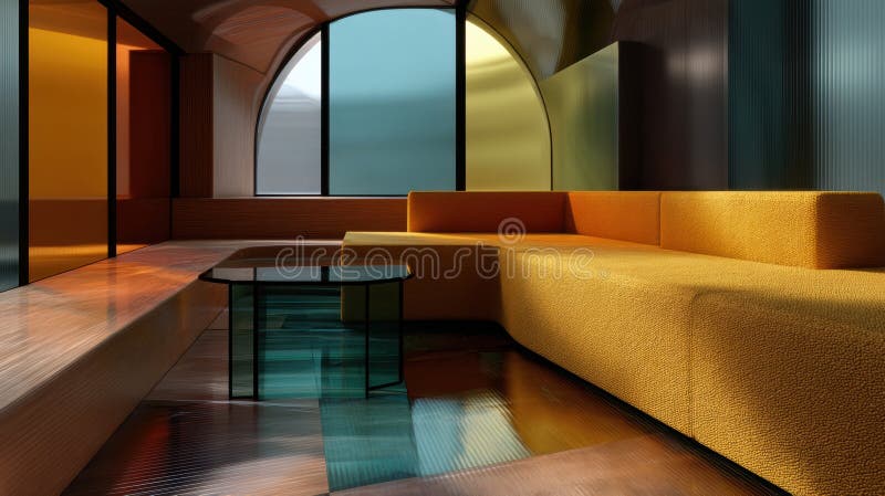 Surreal Interior Design, Windows Fly Open into Cosmic Void, Distorting ...