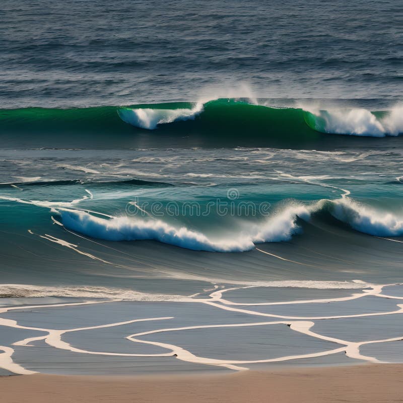 A Surreal Interpretation of the Ocean, with Waves and Currents ...