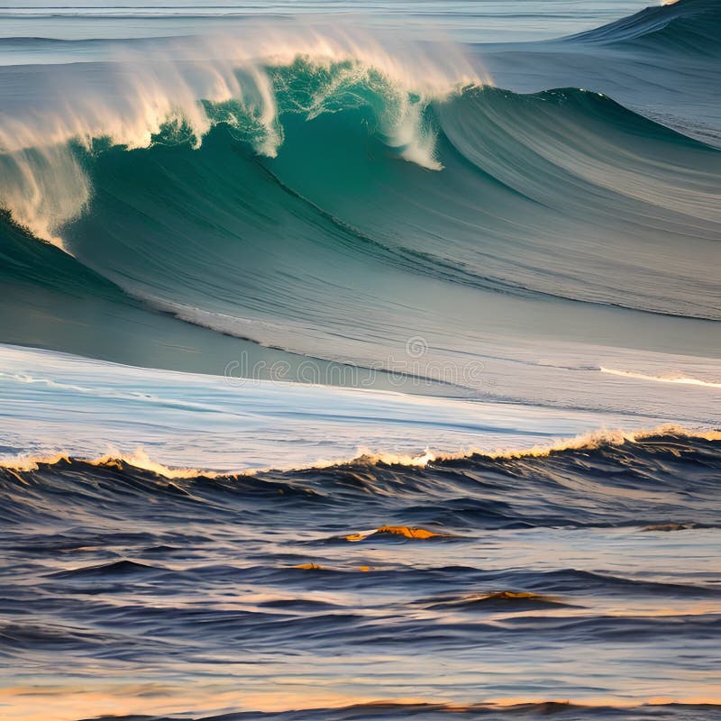 A Surreal Interpretation of the Ocean, with Waves and Currents ...