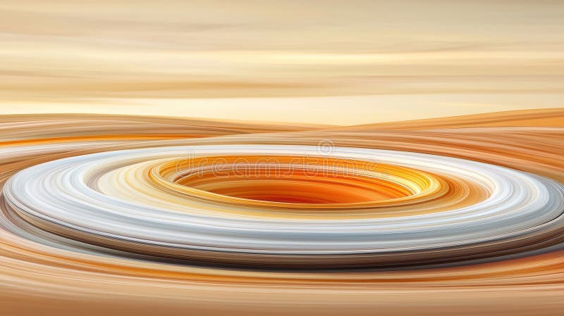 Surreal Landscape Large Swirling Vortex Center Stock Photos - Free ...