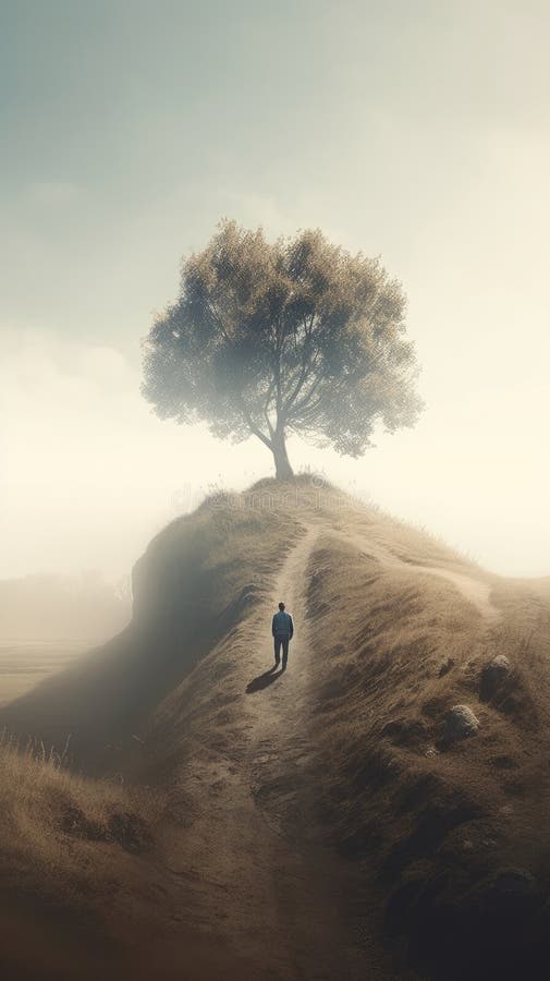 Surreal Landscape Photography for Your Next Project. Stock Illustration ...