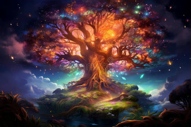 Magic Tree Ai Stock Illustrations – 63,978 Magic Tree Ai Stock ...