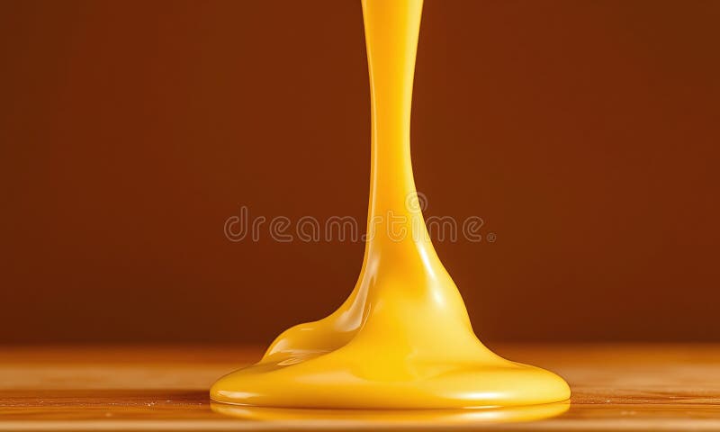 Surreal Melting Cheese Swiss Cheese Dripping Yellow Cheese Stock ...