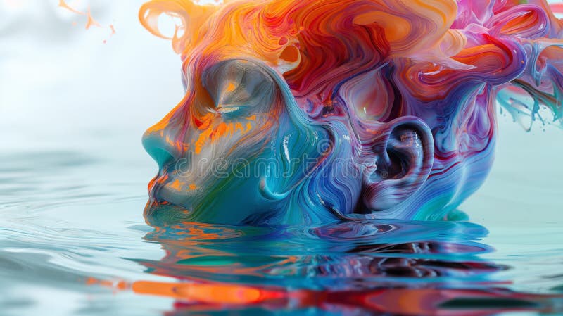Melting Face Digital Art Stock Photos - Free & Royalty-Free Stock ...